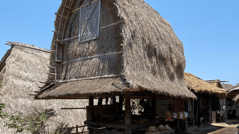 The Unique Traditional House of Lombok